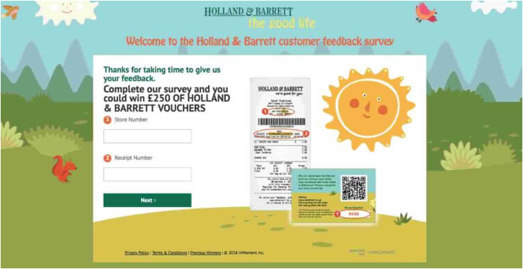 MyHBVisit | www.myhbvisit.co.uk Survey | Win £1000 - Widget Box