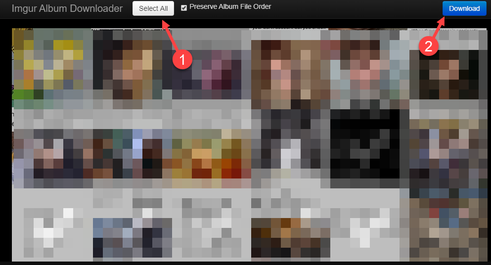 How To Download Imgur Album on Windows - Widget Box